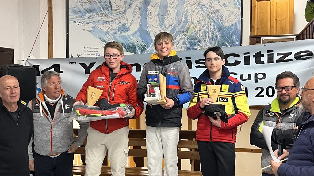 Léo et Margaux champions d’Europe Citadin – SKI-CLUB Barr